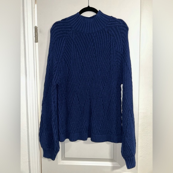 Pink Lily | Sweaters | Blue Pink Lily Sweater | Poshmark